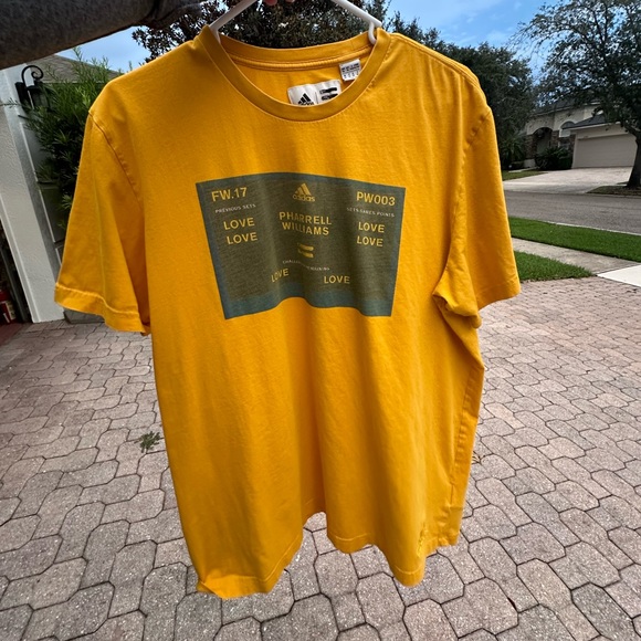 adidas | Shirts | Rare Vintage Pharrell Williams X Adidas Collab Shirt ...